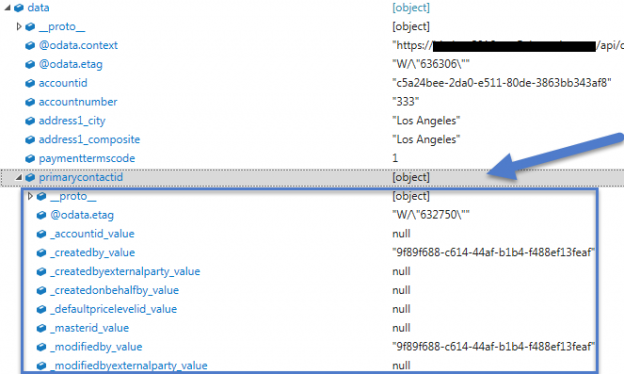Getting Formatted values using Web API – HIMBAP