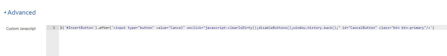 Adding Cancel button on Web Page – Dynamics 365 Portal Quick Tip – HIMBAP