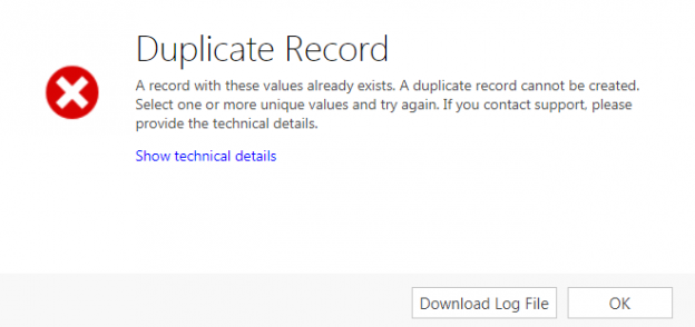 Fix Duplicate Record Found for Entity error – Dynamics 365 Portals – HIMBAP