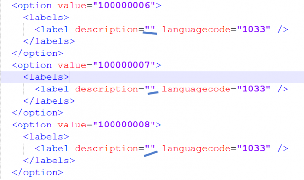 Fixing : Expected non-empty string regarding OptionSet – HIMBAP