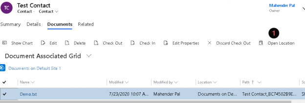 Creating Document Location Record using Flow – HIMBAP