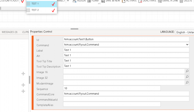 Add Flyout and identify Selected Option – Dynamics 365 CE – HIMBAP