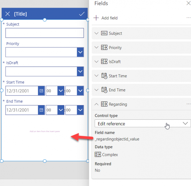 Creating Appointment for customers using Canvas App – HIMBAP
