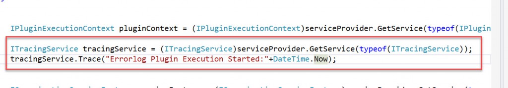 Error Logging using D365 CE Plugin – HIMBAP